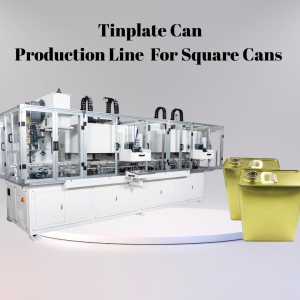 Quality Bottom And Top Seaming 18 Litter Square Can Comination Machine for sale