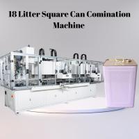Quality 30cpm Big Square Cans Comination Machine Beading 30CM for sale