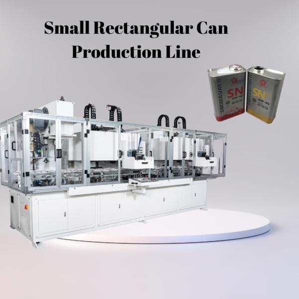 Quality Small Rectangular Can Production Line Three Phase Four Line 380V for sale
