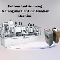 Quality Bottom And Seaming Rectangular Can Combination Machine for sale