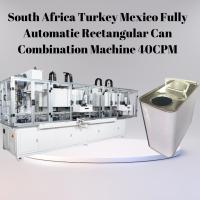 Quality South Africa Turkey Mexico Fully Automatic Rectangular Can Combination Machine for sale