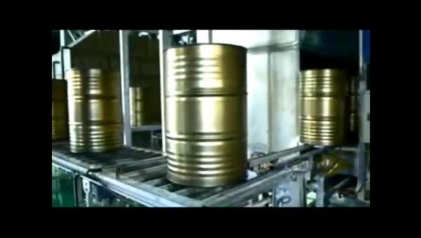 Quality W Ribs Seven Layer Edge Sealing Tin Can Making Machine for 200l Barrel for sale