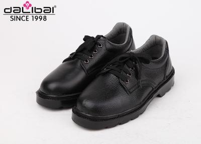 China Sapatas de segurança resistentes Outsole de borracha do deslizamento preto superior para trabalhadores do restaurante à venda
