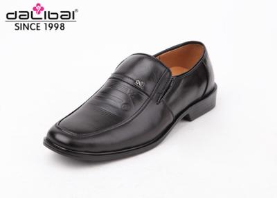 China senior executive slip on cow leather dress shoes for businessmen in working for sale