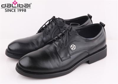 China Professional Custom Flat Leather Dress Shoes Round Head For Wedding Party Office for sale