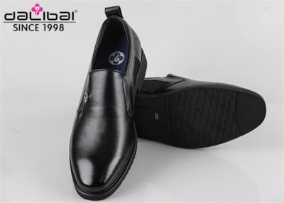 China Classic Mens Shoes Low Cut Leather Lining Italian Loafers BSCI Certification for sale