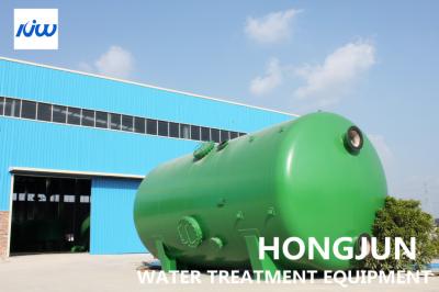 China BV Horizontal Water Filter Processor Carbon Steel Anticorrosive Epoxy for sale