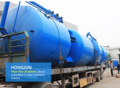 Cina Filtro da acqua industriale della macchina dei carri armati di filtrazione della sabbia di acciaio inossidabile del carbonio in vendita