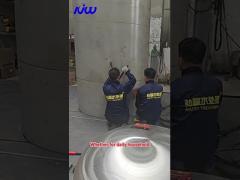 浄水装置システム用大型ステンレス鋼凝集槽