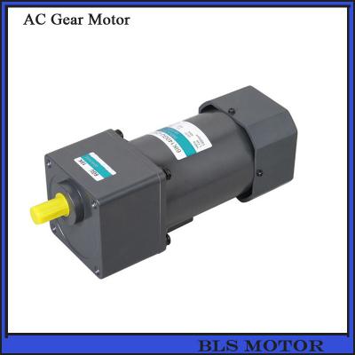 China 104mm 180W ac motor gear reducer ratio 1:15 for transmission industry induction motor for sale