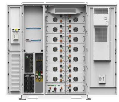 China Compact Air Cooled ESS PV MPPT Voltage Range 200V 800V For Energy Management for sale