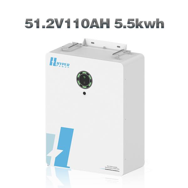 Quality Wall Mounted Home Energy Storage System 51.2V 110AH Powerwall Backup Power for sale