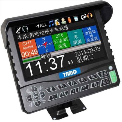 China 2017 brand new GPS multilingual tour commentary system for tour buses/city sightseeing for sale