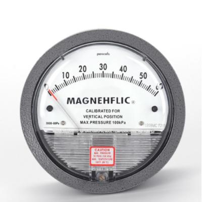 Cina 2000 serie i manometri differenziale di fusion d'alluminio Magnehelic 2000 - PA 60 in vendita