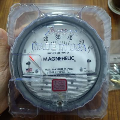 Chine Original Dwyer Series 2000 Differential Pressure Gauge Magnehelic 0-60 Inch à vendre
