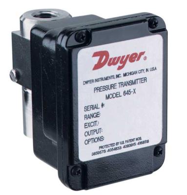Chine Dwyer Series 645 Wet / Wet Differential Pressure Transmitter 645-4 à vendre