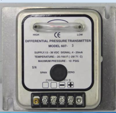 China Differential Precision Pressure Transmitter Dwyer 607 Series 607-3 607-4 for sale