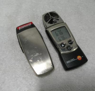 China Testo 410-1 Portable Impeller Anemometer Wind Speed Measuring Instrument Imension 133x46x25mm Weight 110g for sale