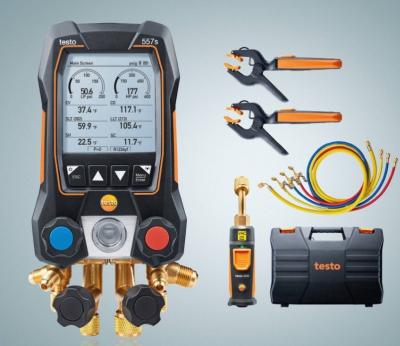 China Testo 550i Smart Kit App-gecontroleerde digitale vermenigvuldiging met draadloze klemtemperatuursondes NTC Te koop
