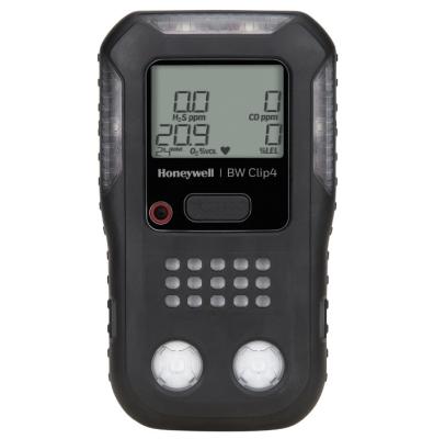 China Honeywell Portable Multi Gas Detector BWC4-Y-N BW Clip4 O2 CO H2S LEL Portable Gas Detector With Pump for sale