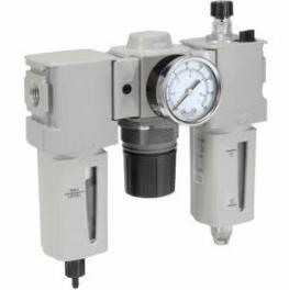 China Parker P32CA94GEMNGLNW Two Piece Filter/Regulator/Lubricator 1/2'' NPT Polycarbonate With Bowl Guard for sale