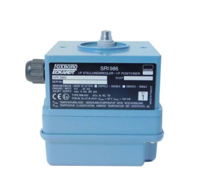 중국 Foxboro SRI986-BIDS7ZZZNA 전기 공기 위치기 IP65 보호 클래스 산업용 판매용