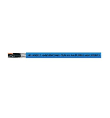 China HELUKABEL 80825 A-BUS 2x1 5 EPDM Insulated Cable with Resistance to Mineral Oils in Black for sale
