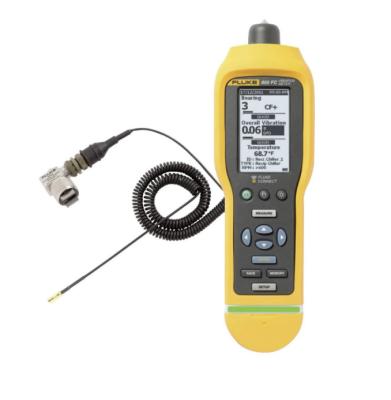 China IP54 Rated Fluke 805 FC Vibration Meter for High Frequency Range of 000 Hz to 20 for sale