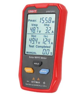 China UNI-T UT673PV Solar MPPT Meter Large LCD Display 52 * 66mm and ODM Support for Customization for sale