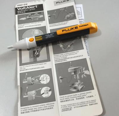 China FLUKE 2AC-C2 200V-1000V Non-contact Tester Test Petrochemical Electrical Industry Household Electric Testing Pen for sale