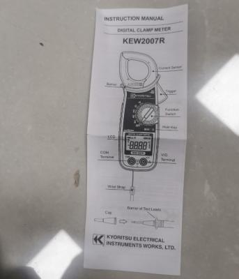 China KYORITSU 2007R Digital AC Clamp Meter KEW2007R True RMS Clamp Tester KEW2007R for sale