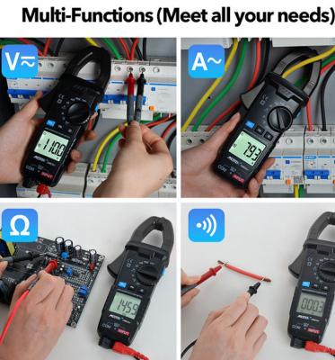 China AC current Digital Clamp Meter 600A CM83A+ Digital Clamp Meter Automatic Range True RMS High Precision Clamp Meters for sale