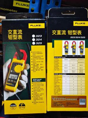 China Para el medidor de pinza profesional Fluke 325 Mide 400A AC/DC True-RMS Frecuencia Continuidad Parámetros de diodo con temperatura en venta