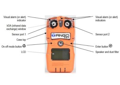China Industrial Scientific Tango TX1 H2S Gas Detector for sale