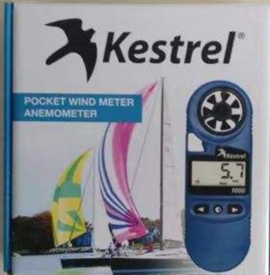 China Medidor de vento/anemômetro de bolso Kestrel 1000 com LCD refletivo, atualizações a cada 1 segundo, desligamento automático, azul à venda