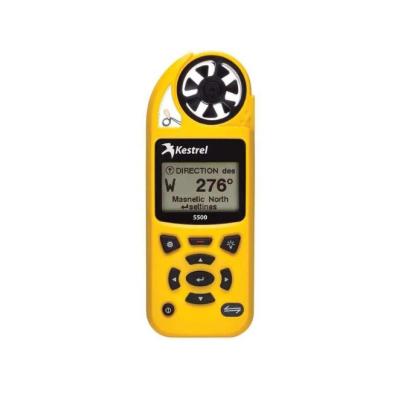 China Kestrel 5500 Weather Meter with 3% Accuracy Measures Wind Speed (0.6-40 M/s) Temperature Humidity Pressure Wind Direction for sale