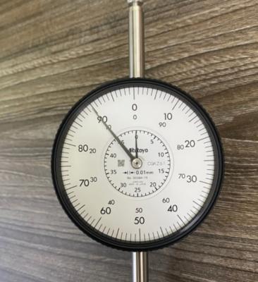 中国 ミツトヨ 3058A-19 シリーズ3 大型文字盤ダイヤルインジケータ、0-50mm 測定範囲、0.01mm 目量 販売のため