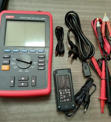 China UNI-T UT620A Digital Micro Ohm Meter with 60000 Display Count for Precise DC Low Resistance Measurement via 4-Wire Method and Rechargeable Li-ion Battery for sale
