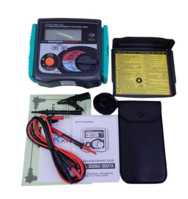 China Original Stock Kyoritsu Digital Insulation/continuity Resistance Tester 250v 500v 1000v Model 3005A/3007A for sale