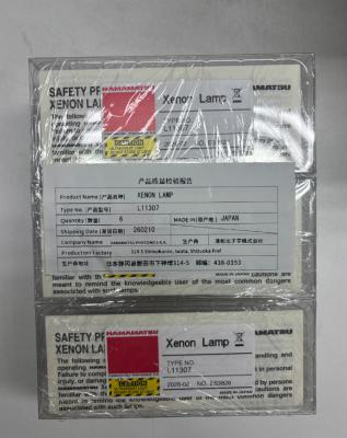 China Original Hamamatsu Xenon Lamp L11307 100 W with 185 nm to 2000 nm Spectral Range and 7.0 A +/-0.5 A Current for sale