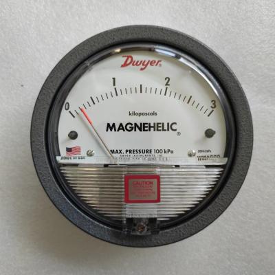 China Series-2000-Magnehelic Differential Pressure Gauge with No Power Needed IP67 and 1/4 Inch NPT Female Connection for sale