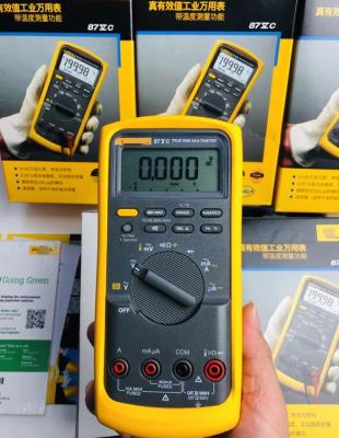 China Fluke 87V Digital Multimeter with 1000 V Maximum Voltage True RMS Accuracy and 6000 Counts Display for sale