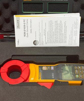 China Fluke 1630-2 FC Ground Loop Resistance Test Clamp Meter with 1000V Maximum Voltage 40Hz-1kHz Frequency Range and 32760 Measurements Data Logging for sale