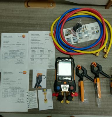 China Testo 557s Smart Vacuum Kit with Wireless Temperature Probes IP54 Protection and A2L/A3 Compatibility for sale