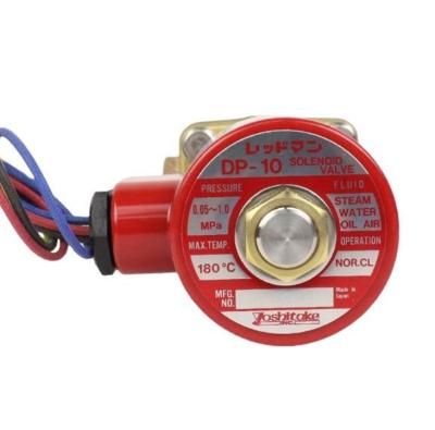 China Yoshitake Japan Stainless Steel 2-way Pilot Type Solenoid Valve DP-100 AC110V Electric Normally Closed JIS Rc Screwed Steam Air for sale