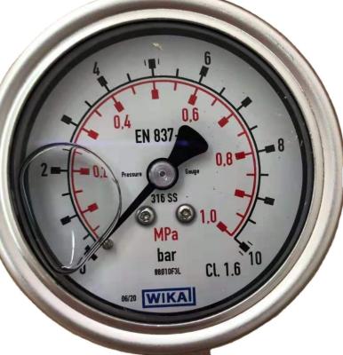 China Cheap Orinal 100%new Wika Pressure Gauge 232.50.063 232.50.100 In Stock for sale