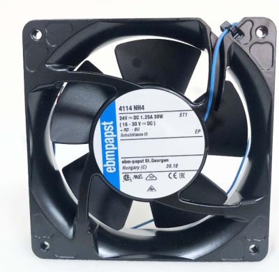 China ebm papst 4114NHH Aixal Fan Electric 24V Cooler FAN for Power Source Application for sale
