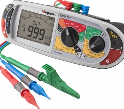 China Megger MFT1721 Multifunction Installation Tester for Comprehensive Electrical Testing for sale