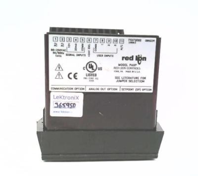 China Red Lion Controls PAXP0000 5 Digit Display Programmable Function Keys CE Approved Process Input Meter for sale