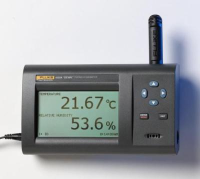 China Fluke Calibration 1620A Precision Thermo-Hygrometer with ±0.25°C Accuracy Ethernet Networking and LogWare III Software for sale